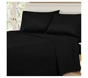 SUPERIOR 530-thread Count Solid Egyptian Cotton Sheets, King - One-color
