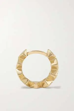 Jacquie Aiche 14-karat Diamond Hoop Earring