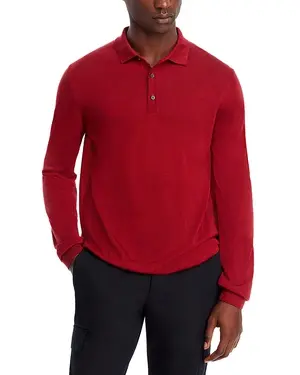 BOSS Lancione Long Sleeve Polo Shirt