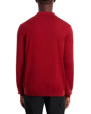 BOSS Lancione Long Sleeve Polo Shirt