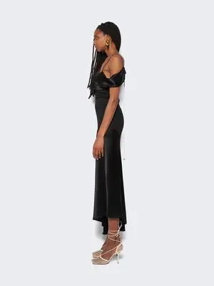 Loewe Draped Dress - Black