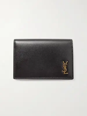 Saint Laurent Gold Tone Wallets For Men