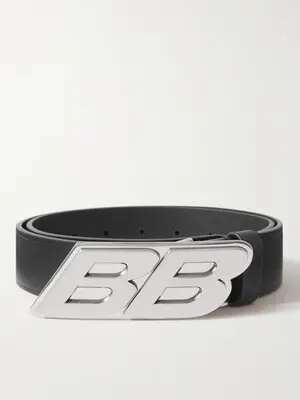 Balenciaga 3.5cm Logo-embellished Belt - Black