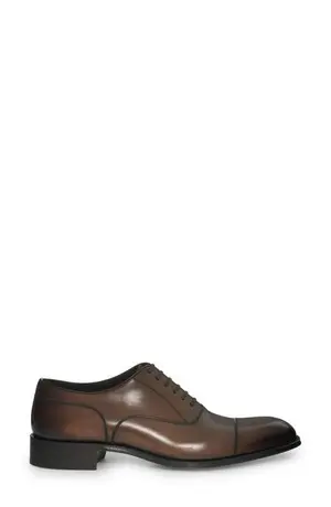 TOM FORD Gianni Cap-toe Oxford - Bronze