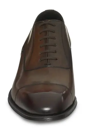 TOM FORD Gianni Cap-toe Oxford - Bronze