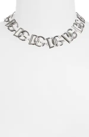 Dolce & Gabbana Logo Collar Necklace