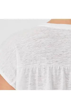 Eileen Fisher Boxy Organic Linen Top