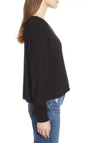 Splendid Dream Slub Pullover - Black
