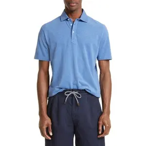 Brunello Cucinelli Short Sleeve Cotton Polo