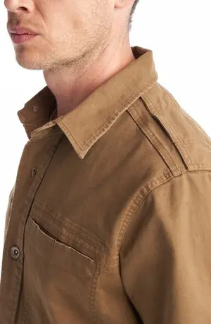 ROAN Orion Midcentury Twill Shirt Jacket