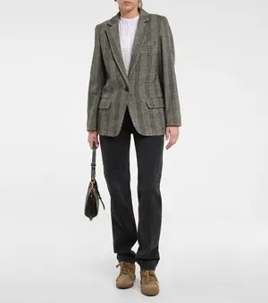 Isabel Marant Étoile Bobby Suede Wedge Sneakers - Grey