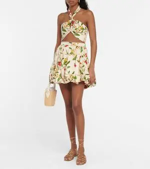 Agua Bendita Mulato Halterneck Top