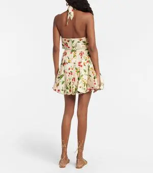 Agua Bendita Mulato Halterneck Top