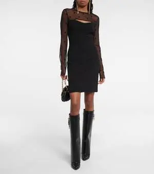 Givenchy Mini Kenny Neo Leather Shoulder Bag