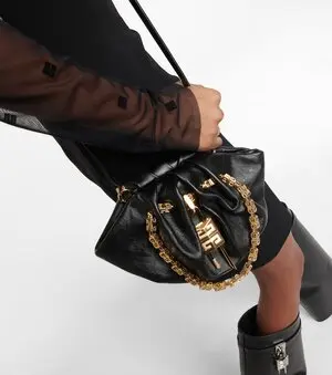 Givenchy Mini Kenny Neo Leather Shoulder Bag