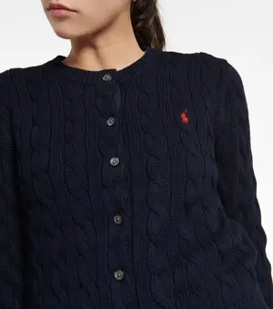 Ralph Lauren Cable-knit Cotton Cardigan