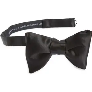 TOM FORD TOM FORD Satin Bow Tie Naa Black
