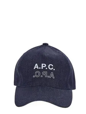 A.p.c. Logo Baseball Cap