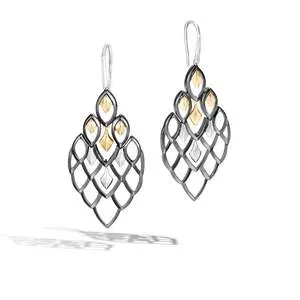 John Hardy Naga Drop Earrings - Multicolor