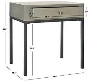SAFAVIEH Adena End Table With Storage Drawer