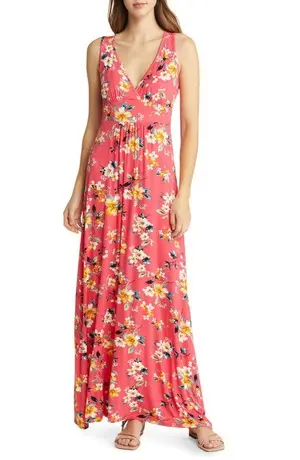 Coral Maxi Dresses
