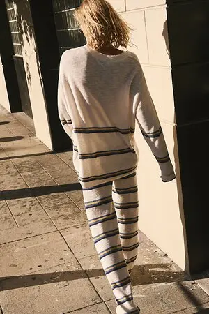 Free People Striped Sweater Set