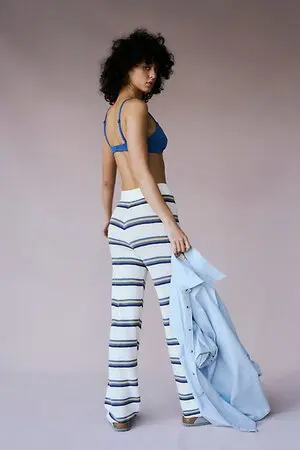 Free People Striped Sweater Set