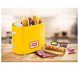 NOSTALGIA Oscar Mayer Hot Dog Toaster With 2 Slots