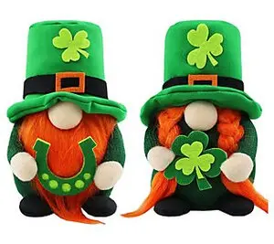 SANTA'S WORKSHOP Inc. 14' S/2 Irish Gnomes - One-color