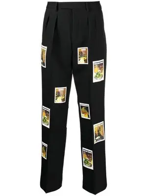 DENIM TEARS Polaroid Print Trousers