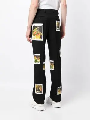 DENIM TEARS Polaroid Print Trousers