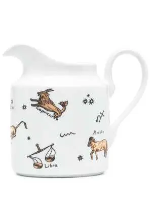 FORNASETTI Astronomici Milk Jug - Black