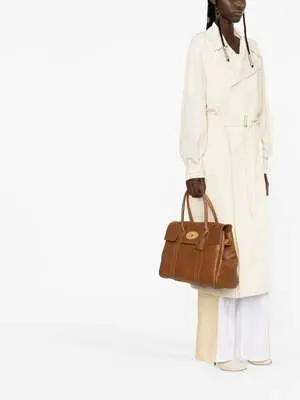 Mulberry Bayswater Leather Tote - Brown
