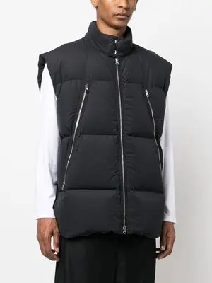 MAISON MARGIELA High-neck Padded Gilet