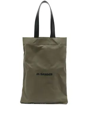 JIL SANDER Logo-print Tote Bag
