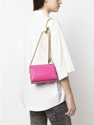 Marni Round Snake Chain Shoulder Bag