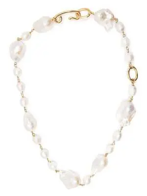 JIL SANDER Pearl-embellished Necklace - White