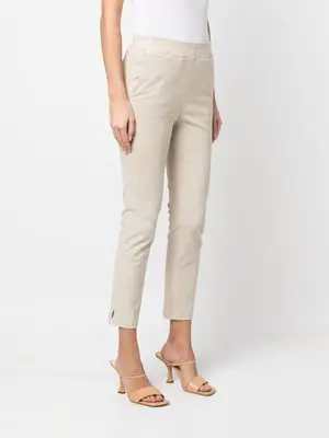 ARMA Cropped Skinny-cut Leather Trousers