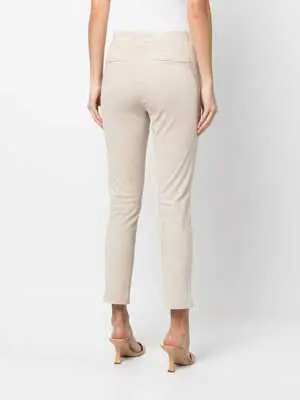 ARMA Cropped Skinny-cut Leather Trousers