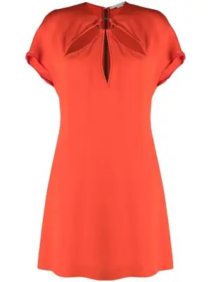Stella McCartney Cut-out Detail Minidress - Red