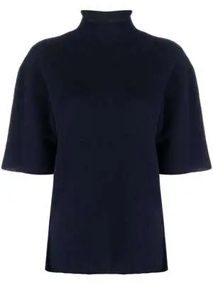 JIL SANDER Short-sleeved Knitted Top