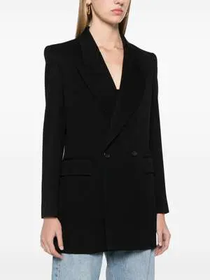 Saint Laurent Double-breasted Wool Blazer