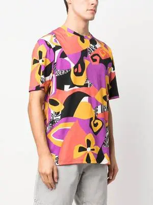 Moschino Collage-print Short-sleeved T-shirt