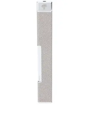 BAOBAB COLLECTION Full-grain Leather Candle Lighter - Silver