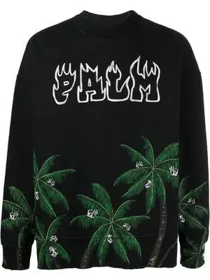 Palm Angels Logo-print Sweatshirt