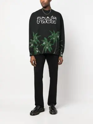 Palm Angels Logo-print Sweatshirt