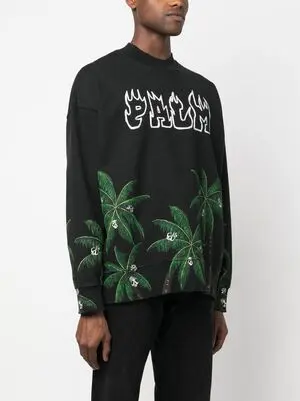 Palm Angels Logo-print Sweatshirt