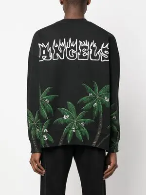 Palm Angels Logo-print Sweatshirt