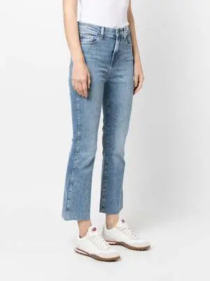 7 For All Mankind Cropped Flared Jeans