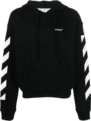 Off-white Cuffed Sweatshirts Hoodies For Men